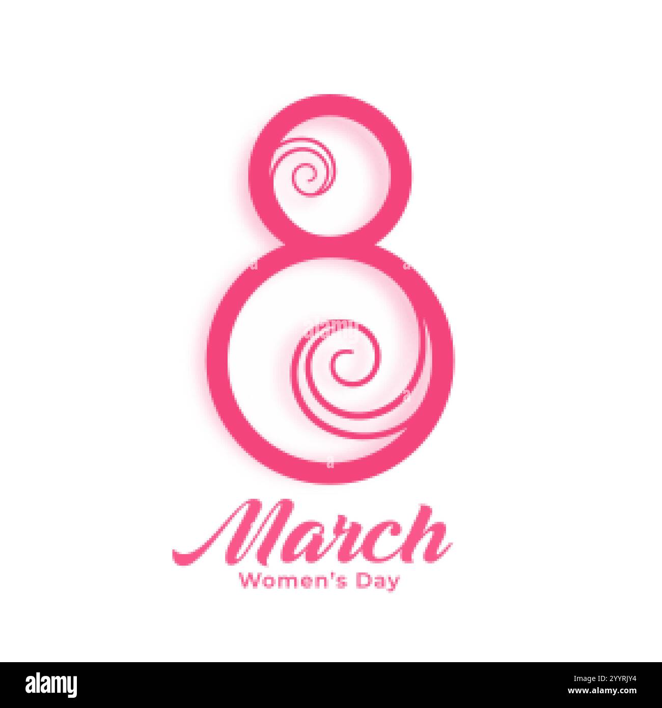 happy women's day creative background design Stock Vector Image & Art ...