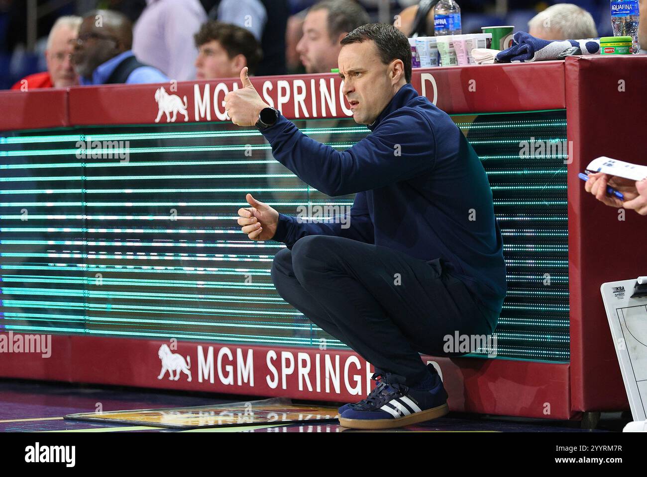 SPRINGFIELD, MA - DECEMBER 21: Rhode Island Rams head coach Archie ...