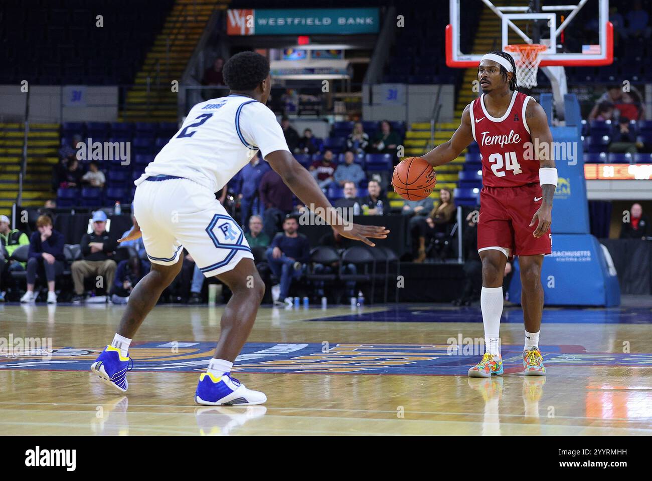 SPRINGFIELD, MA - DECEMBER 21: Temple Owls guard Jamal Mashburn Jr. (24 ...