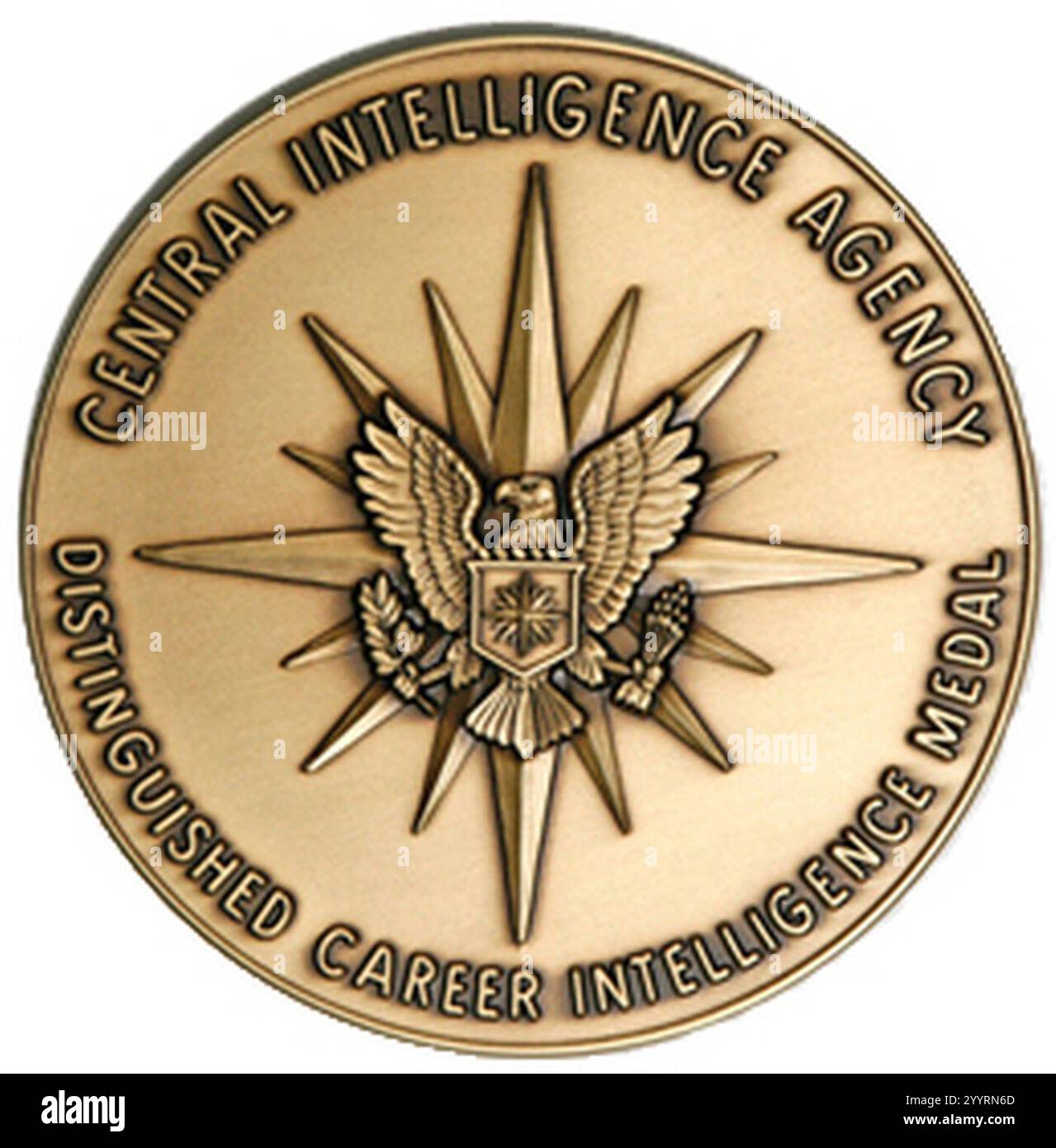 Distinguished Career Intelligence Medal of the CIA Stock Photo - Alamy