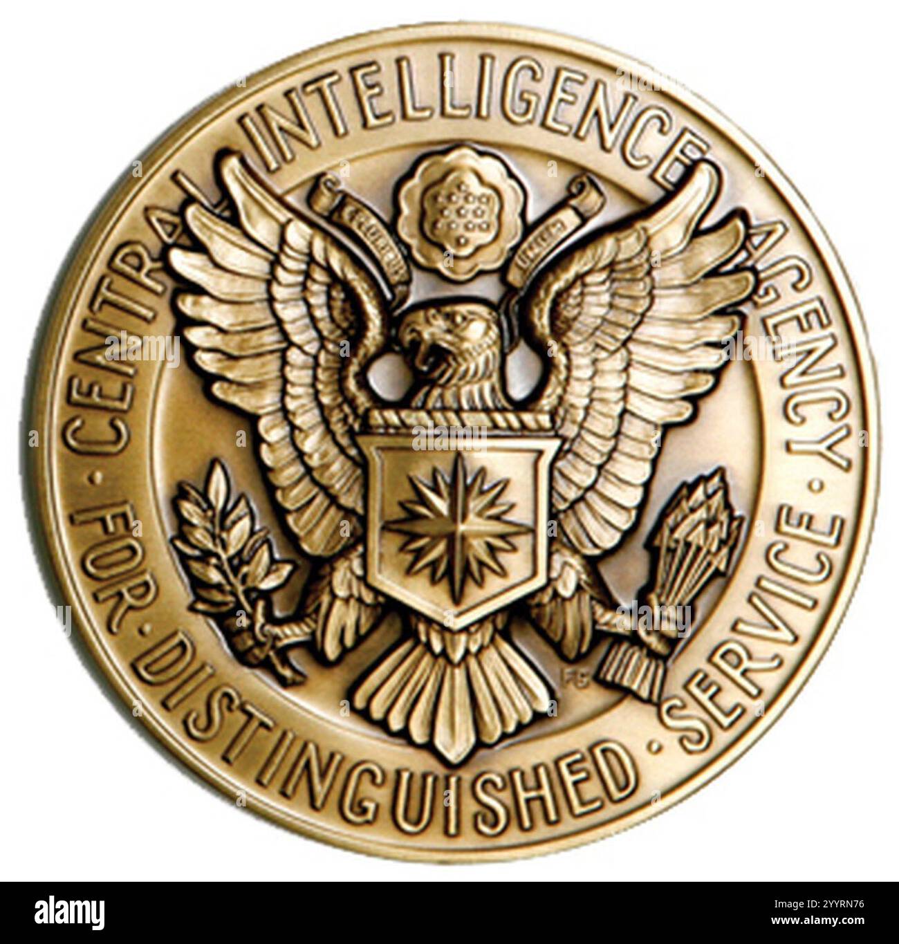 Distinguished Intelligence Medal of the CIA Stock Photo - Alamy