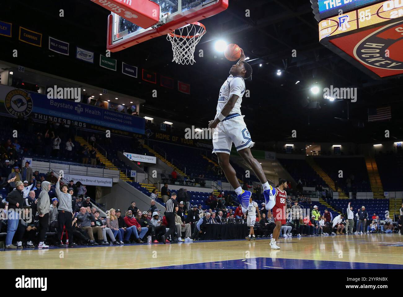 SPRINGFIELD, MA - DECEMBER 21: Rhode Island Rams guard Jaden House (2 ...