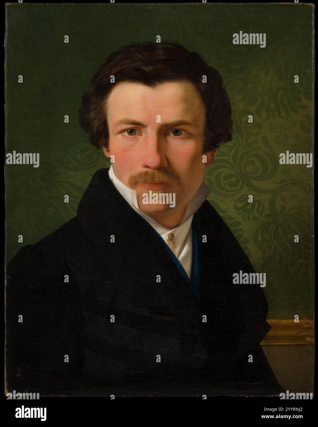 Ditlev Blunck - Portrait of a Man Stock Photo - Alamy