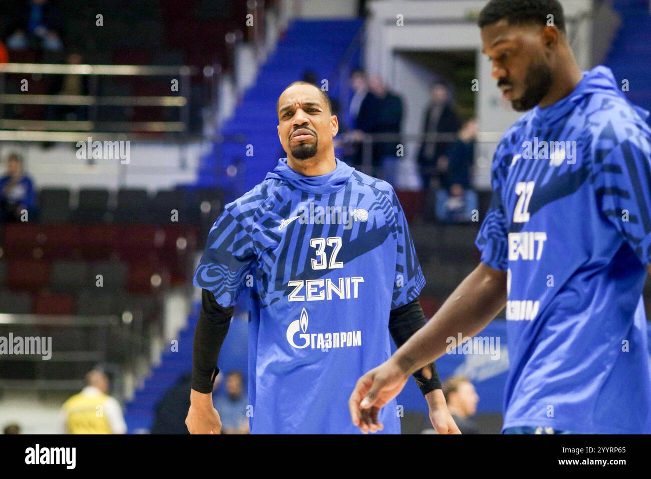 Saint Petersburg, Russia. 22nd Dec, 2024. Vince Hunter (32) of Zenit in ...