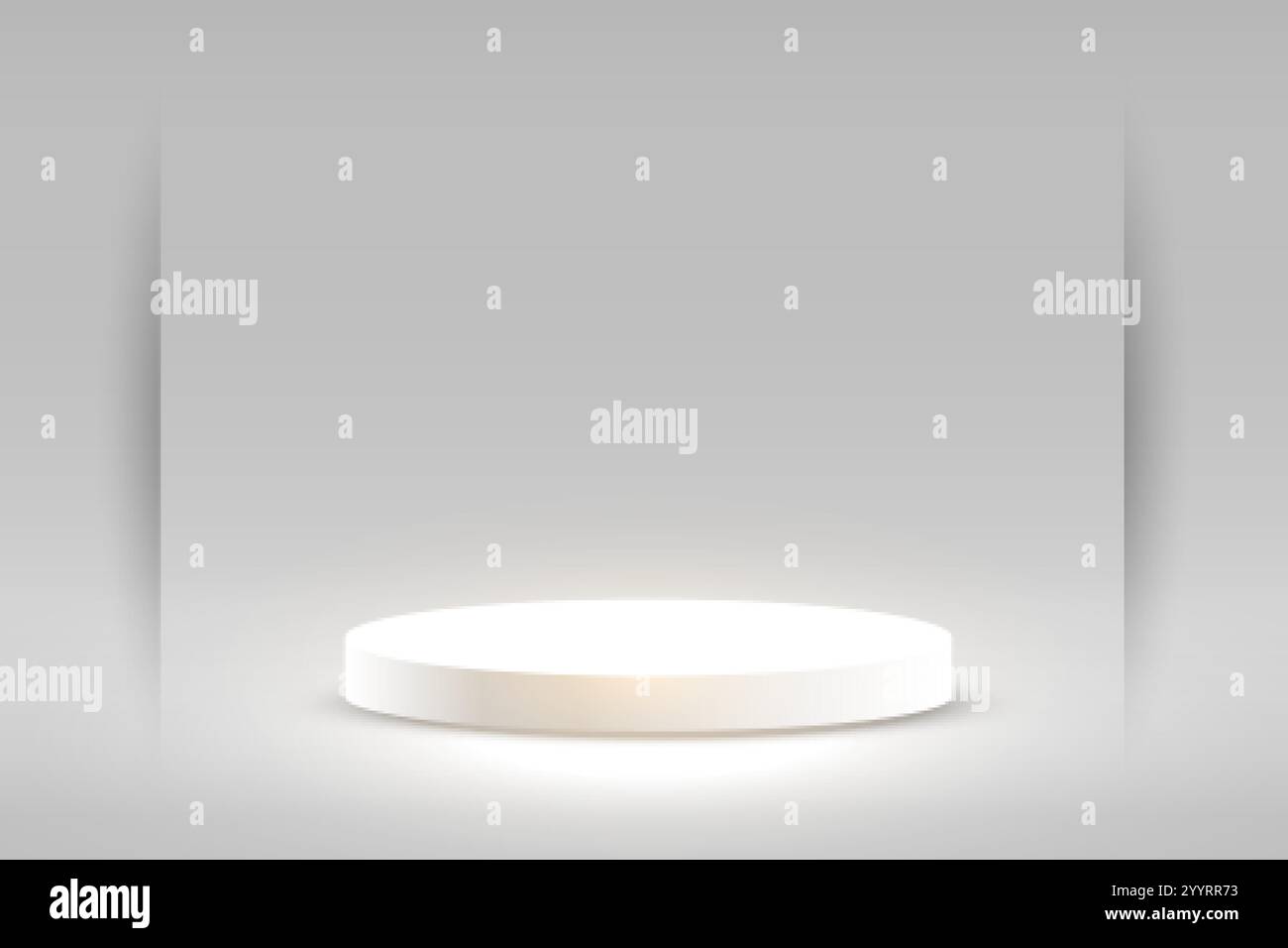 Minimalist white grey studio Stock Vector Images - Alamy