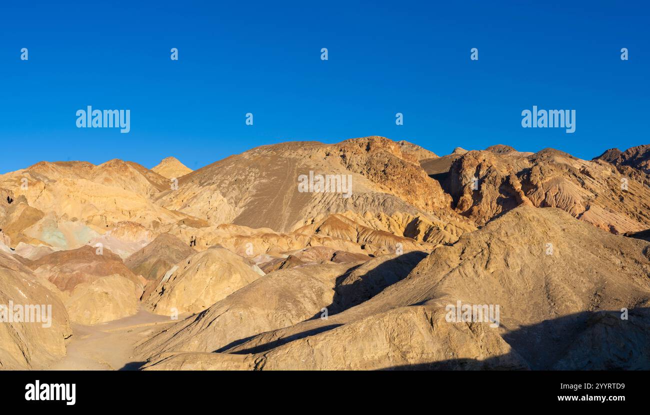 Panoramic photograph of Death Valley National Park from the Artist's ...