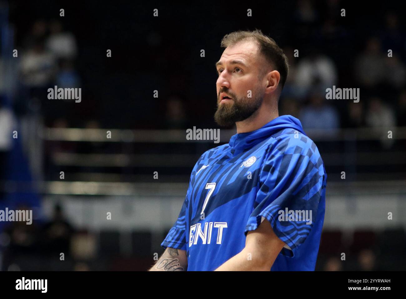 Saint Petersburg, Russia. 22nd Dec, 2024. Sergey Karasev (7) of Zenit ...