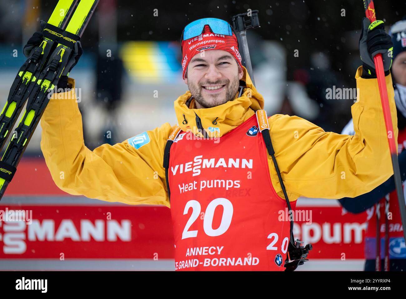 Le Grand Bornand, France. 22nd Dec, 2024. RIETHMUELLER Danilo, Men 15 ...