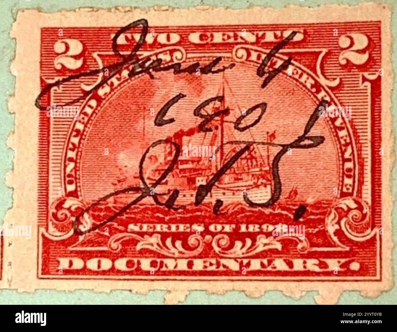 Documentary battleships 2c (1898 Stock Photo - Alamy