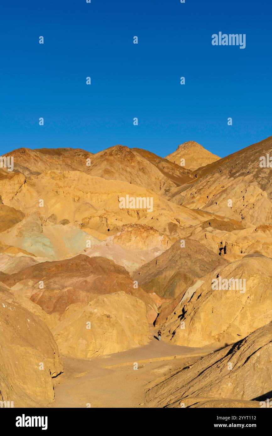 Photograph of Death Valley National Park from the Artist's Point area ...