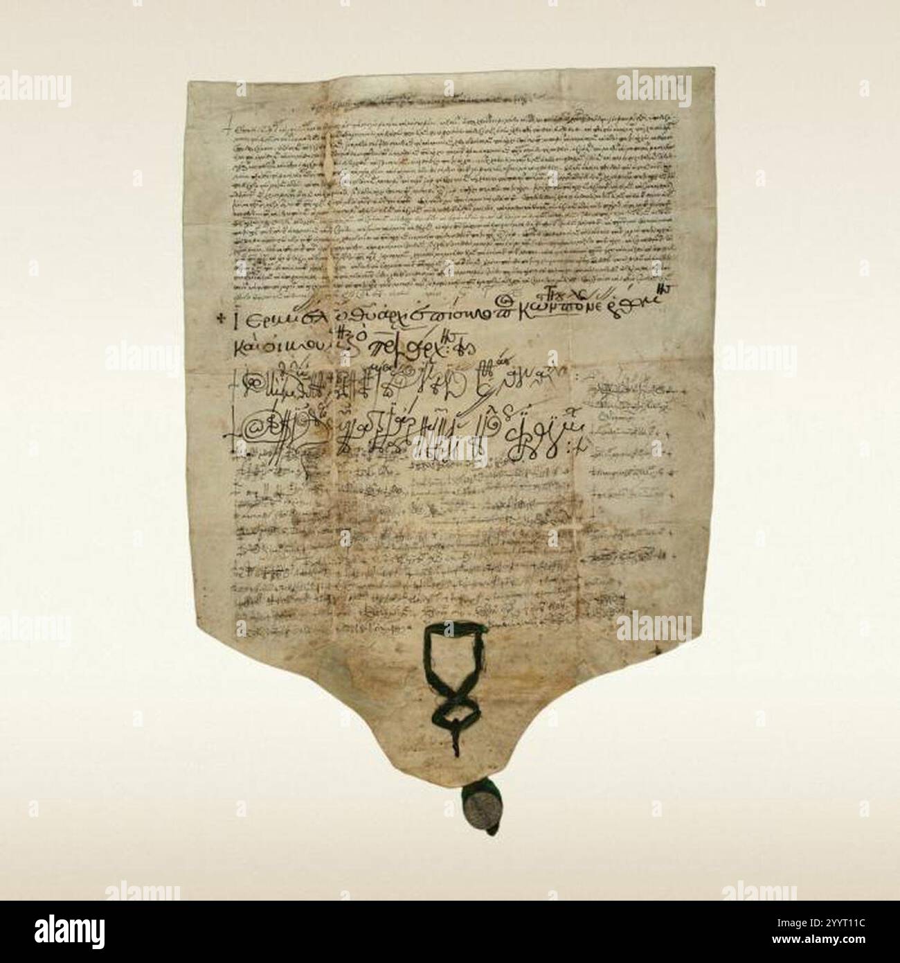 Document of the Constantinople Church establishing the Moscow ...