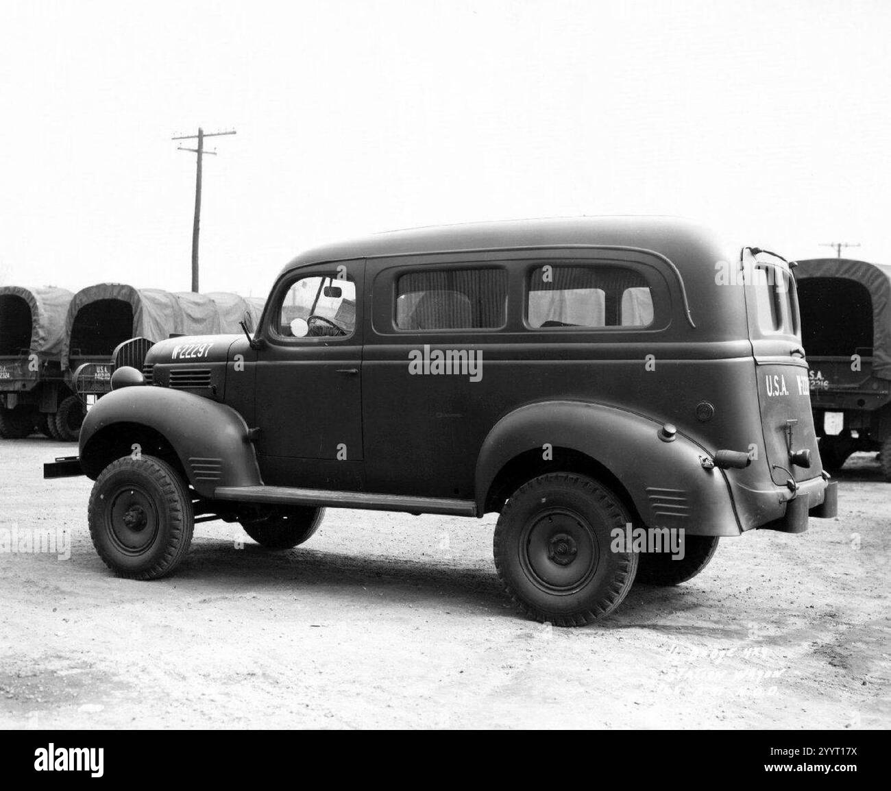 Dodge VC-6 CarryAll 'Station Wagon' Left, HQD,MD, 1 '41–O.Drab MashUp ...