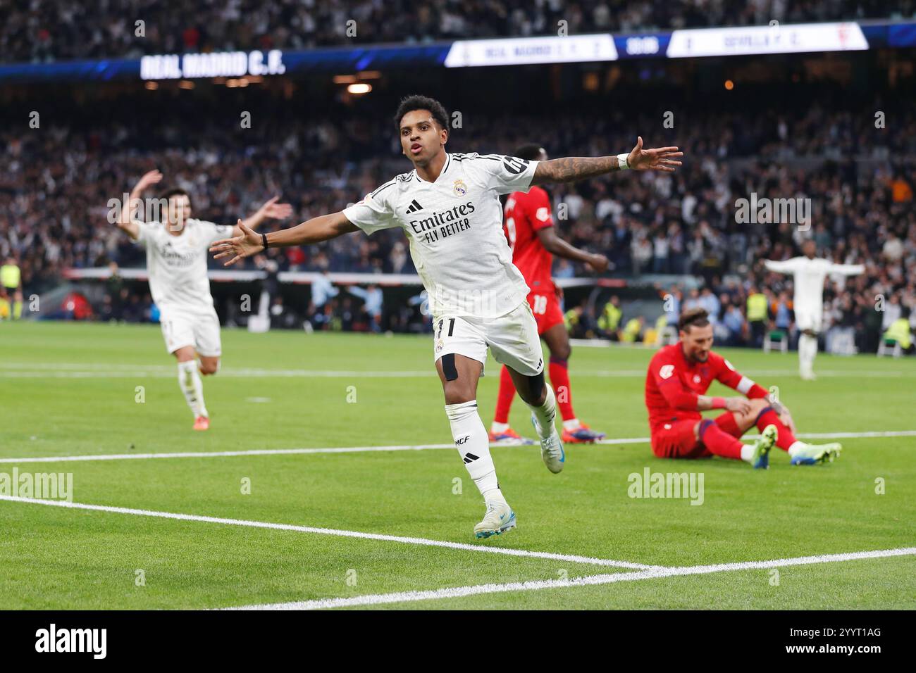 Madrid, Spain. 22nd Dec, 2024. Rodrygo Goes (Real) Football/Soccer ...