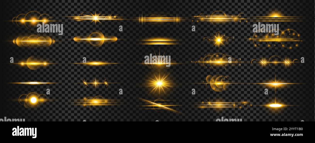 Bright light streaks Stock Vector Images - Alamy