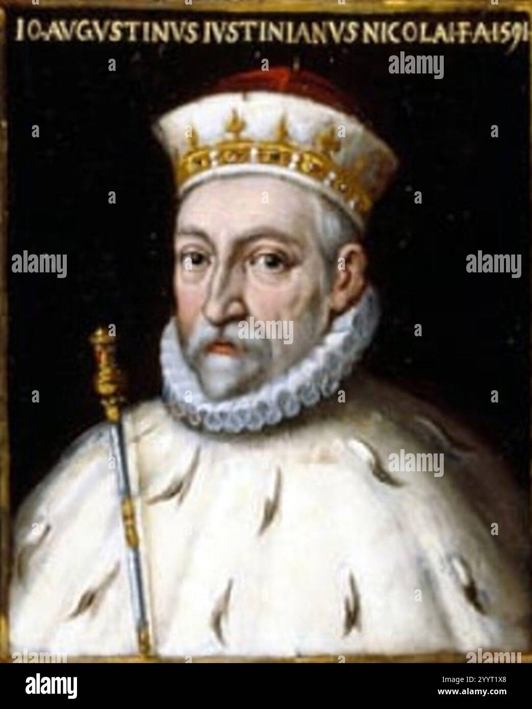 Doge Giovanni Agostino Giustiniani Campi-dipinto Stock Photo - Alamy