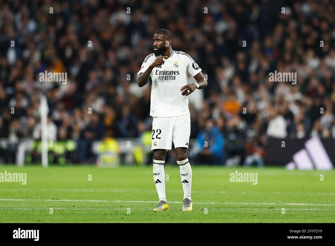 Antoni Rudiger (Real), DECEMBER 22, 2024 - Football / Soccer : Spanish ...
