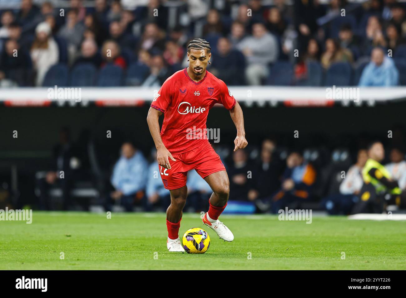 Madrid, Spain. 22nd Dec, 2024. Loic Bade (Sevilla) Football/Soccer ...