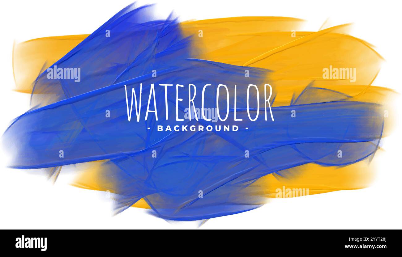 Watercolor paint texture in Stock Vector Images - Alamy