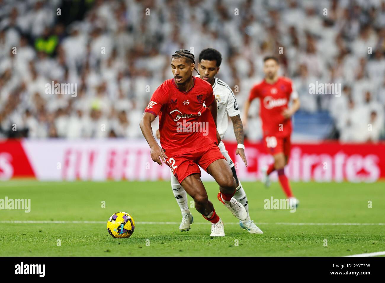 Madrid, Spain. 22nd Dec, 2024. Loic Bade (Sevilla) Football/Soccer ...