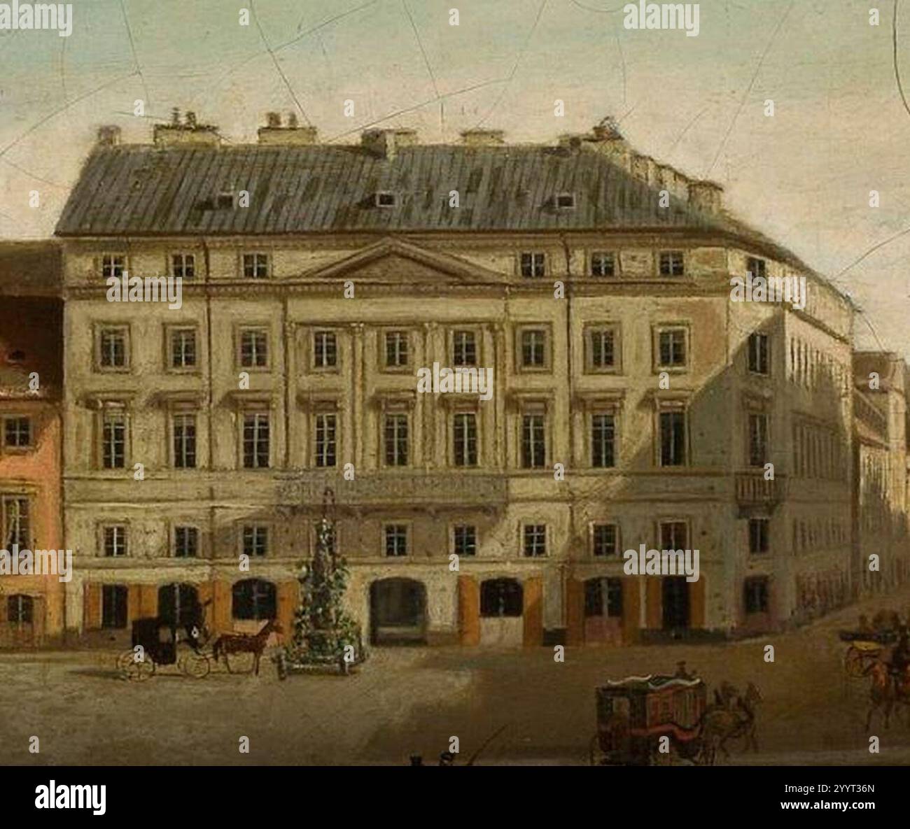 Dom Malcza Wyszynski Stock Photo - Alamy