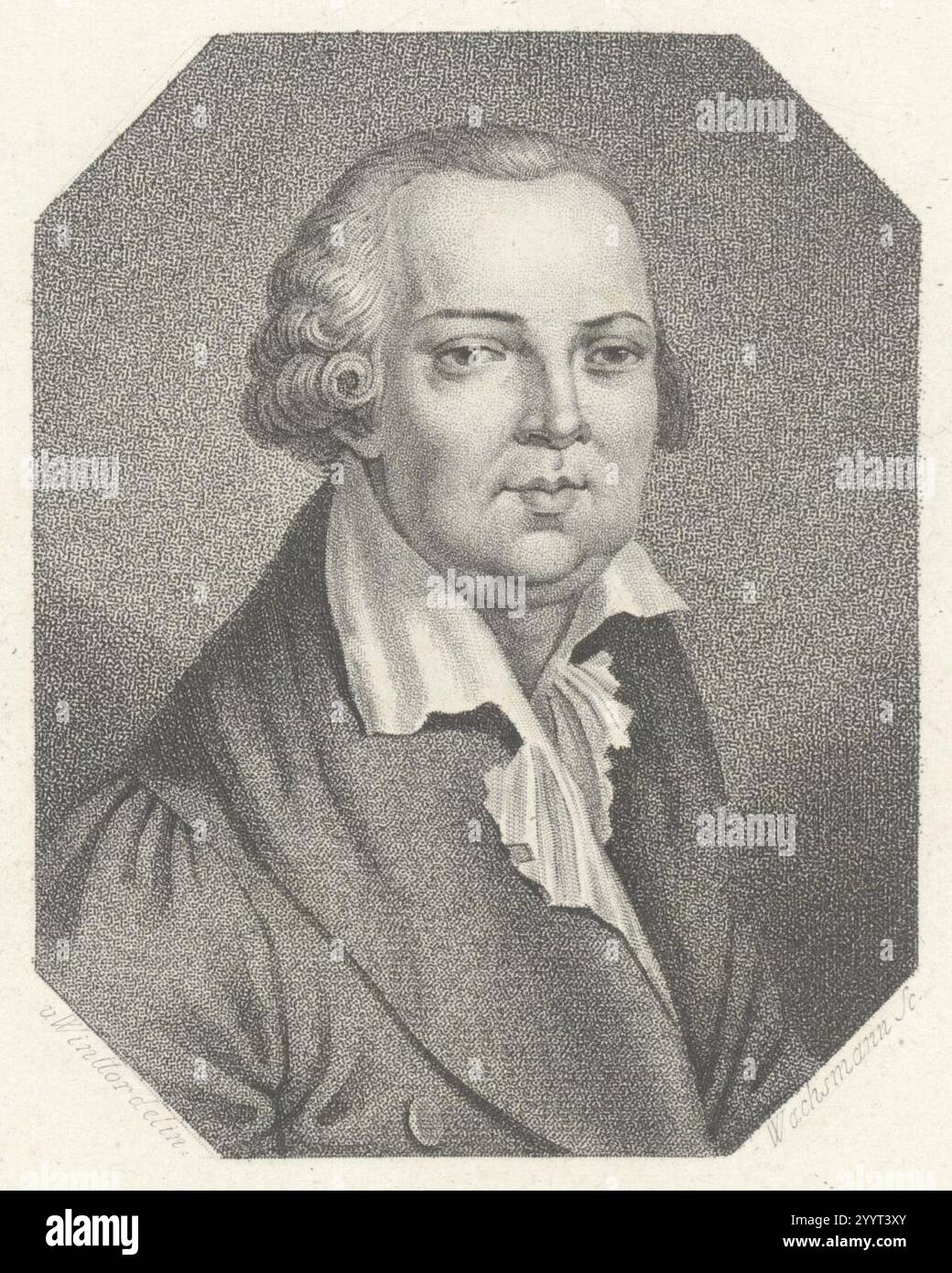 Domenico Cimarosa by Anton Wachsmann Stock Photo - Alamy