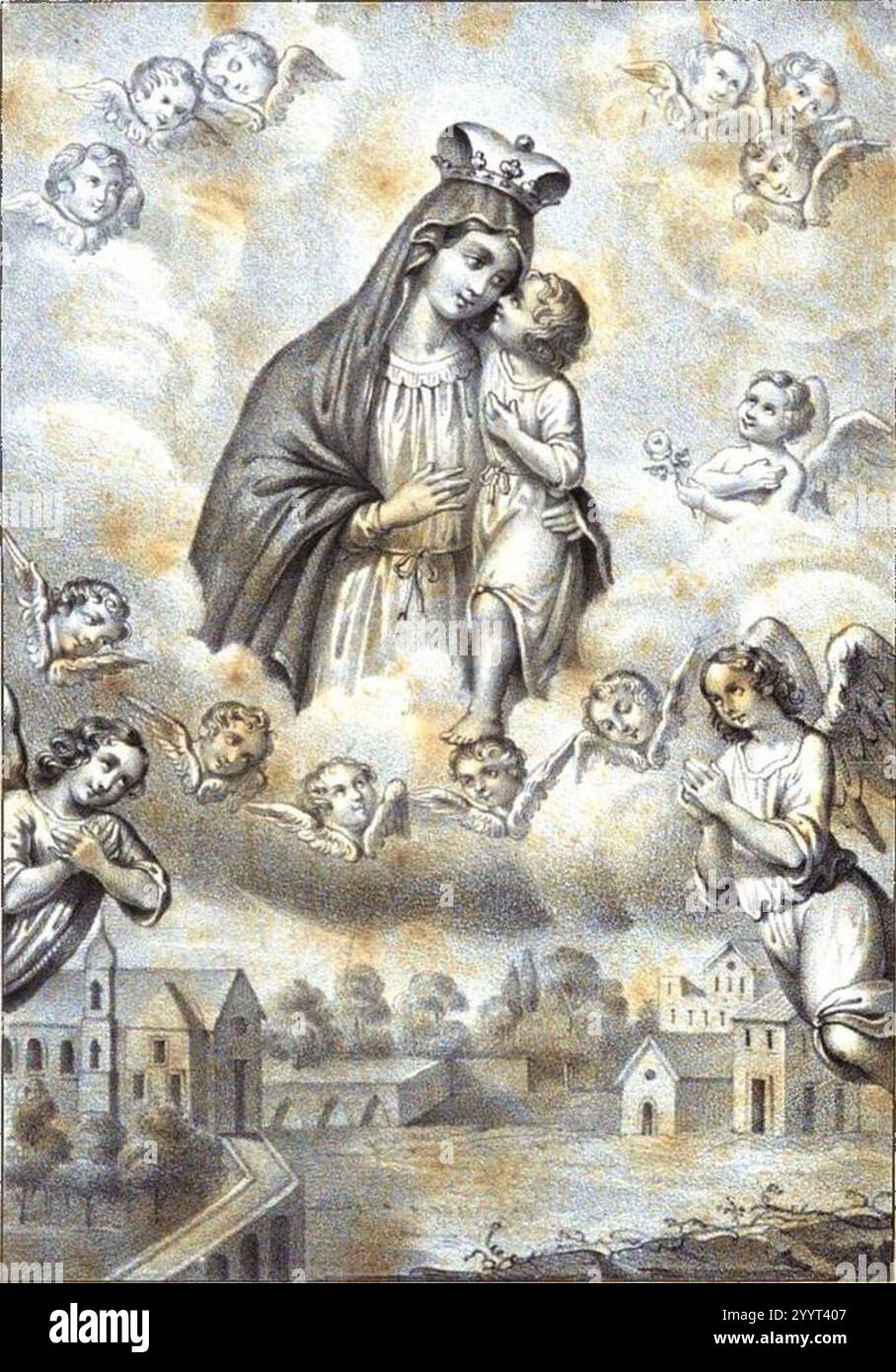 Santuario della madonna degli angeli hi-res stock photography and ...