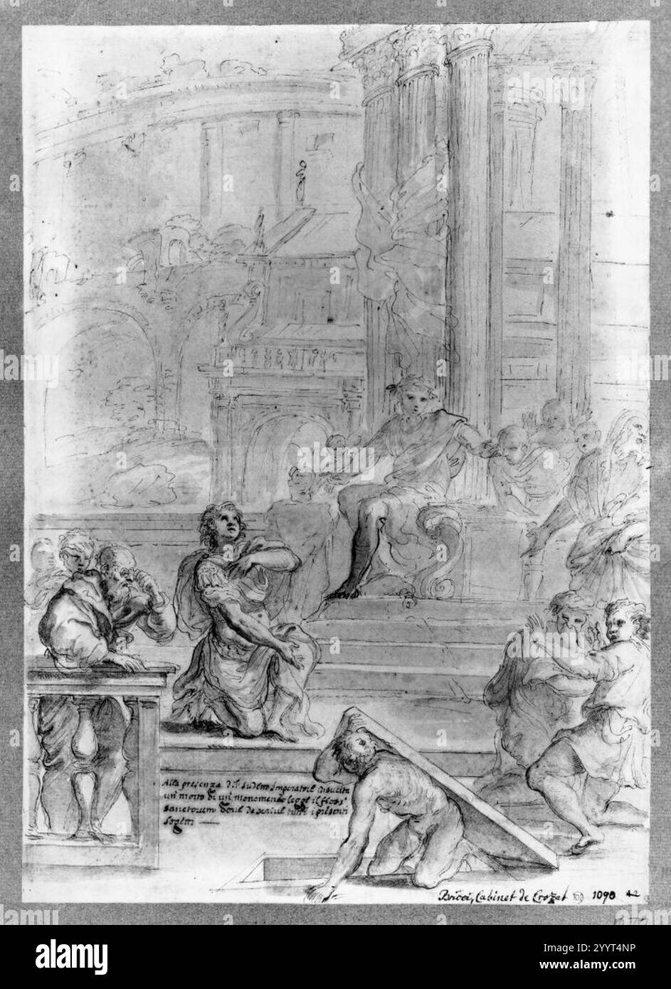 Domenico Maria Canuti - St. George performing a miracle before the ...