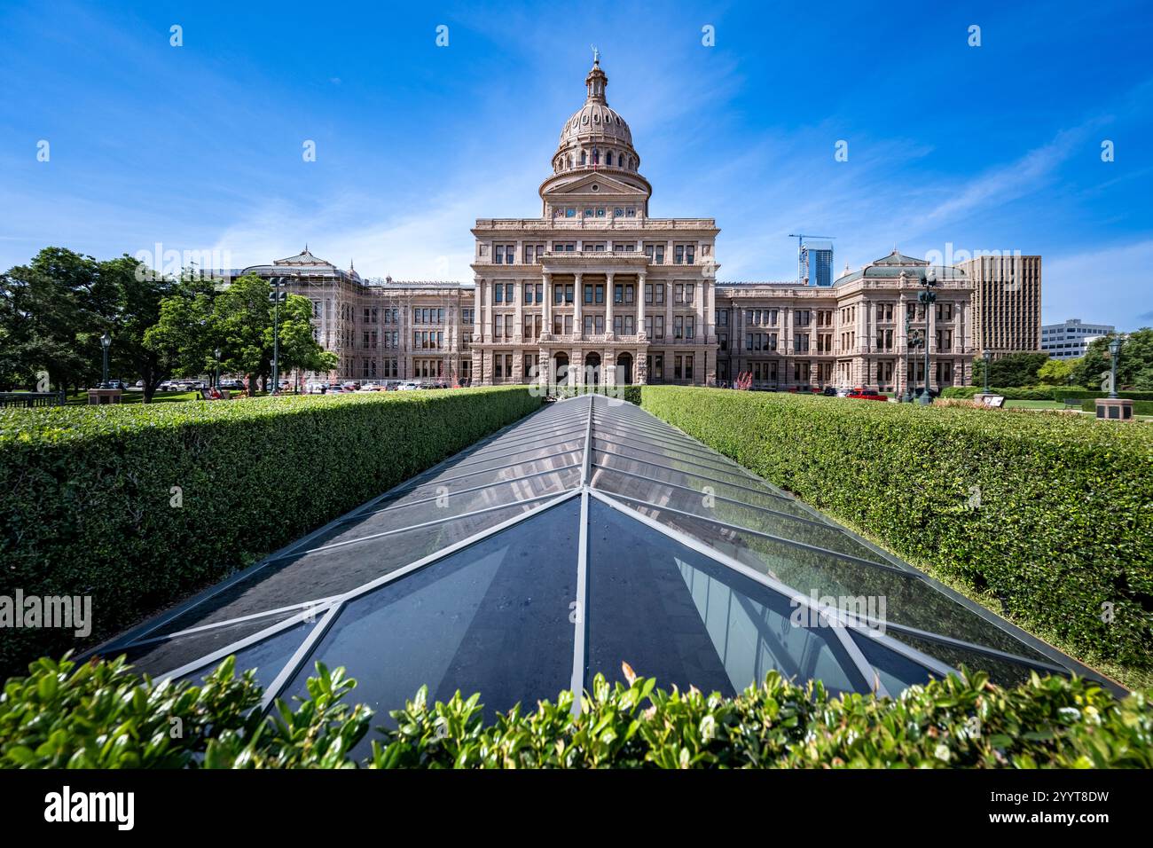 State Capitol building in Austin, Texas, basks under a bright summer ...