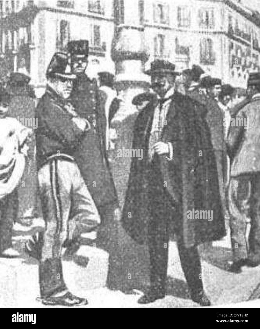 Don Jaime at Puerta del Sol Stock Photo - Alamy