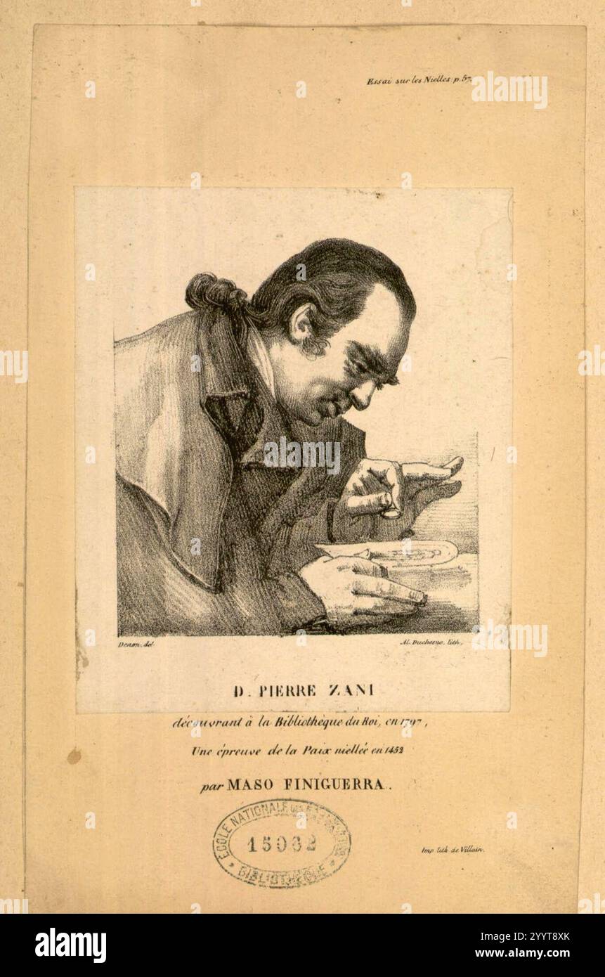 Don Pierre Zani par Denon Stock Photo - Alamy