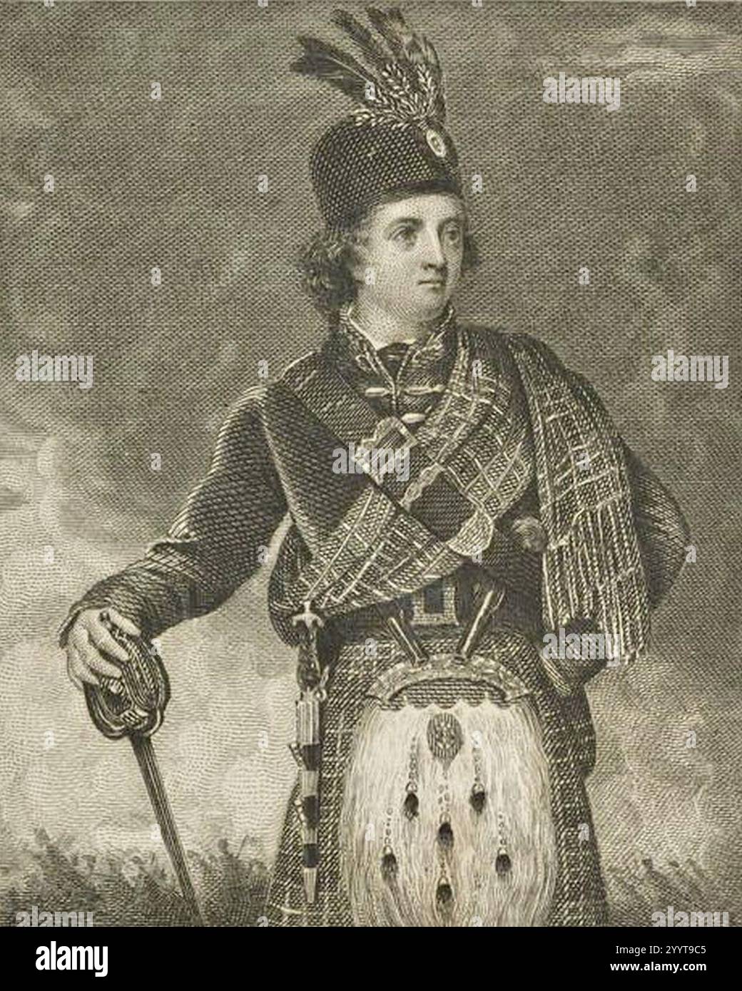 Donald Cameron, 24th of Lochiel Stock Photo - Alamy