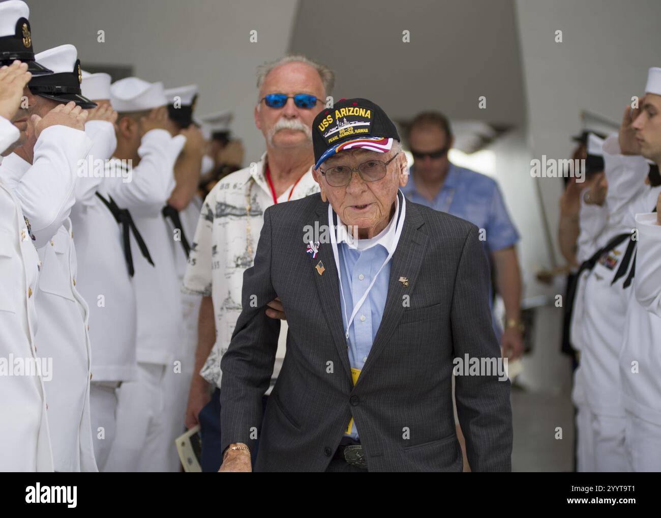 Donald Stratton Dual Interment During 75th Pearl Harbor Commemoration ...