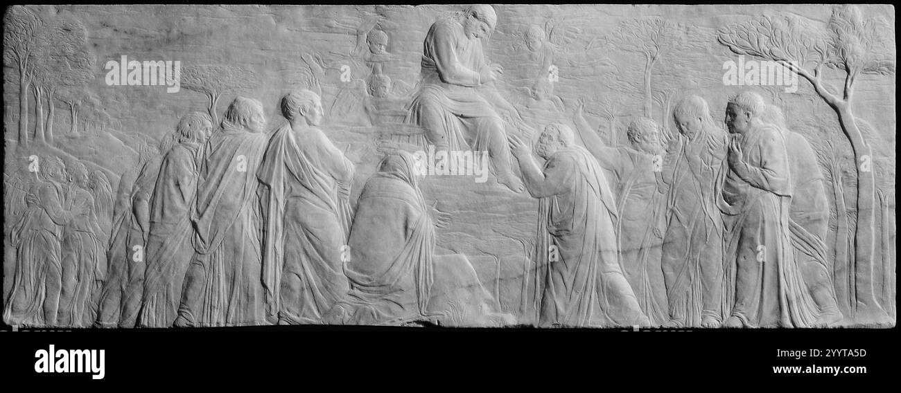 Donatello - The Ascension with Christ giving the Keys to St. Peter ...