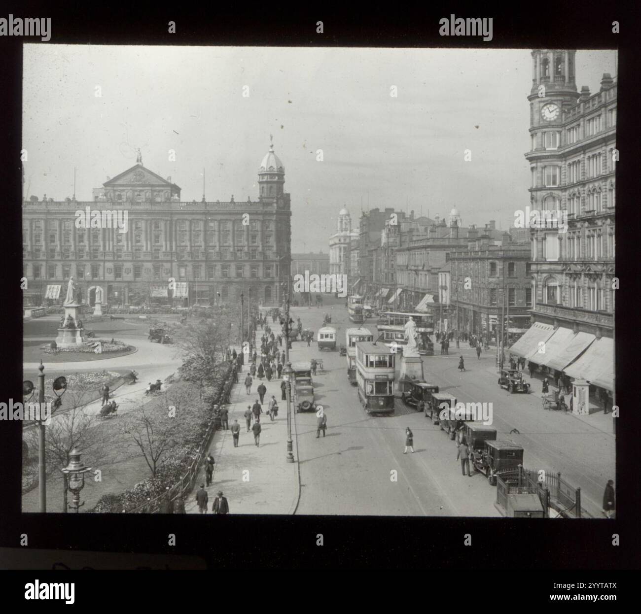 Donegall Square North, Belfast by Robert John Welch-1 Stock Photo - Alamy