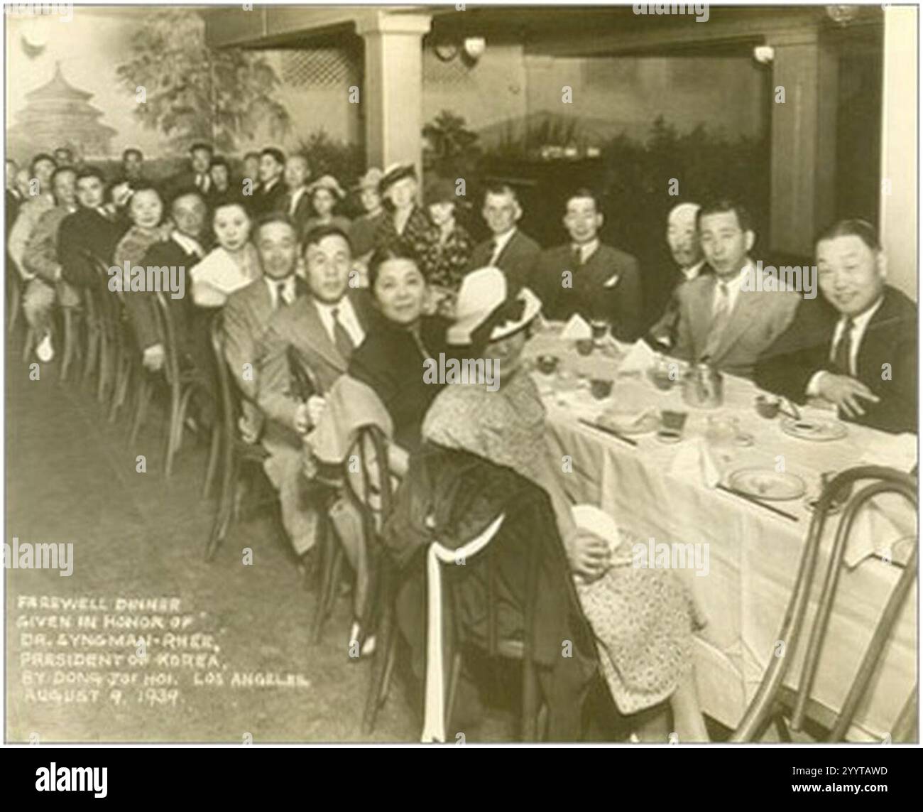 Dong Ji Hoi in LA, 1939 Stock Photo - Alamy