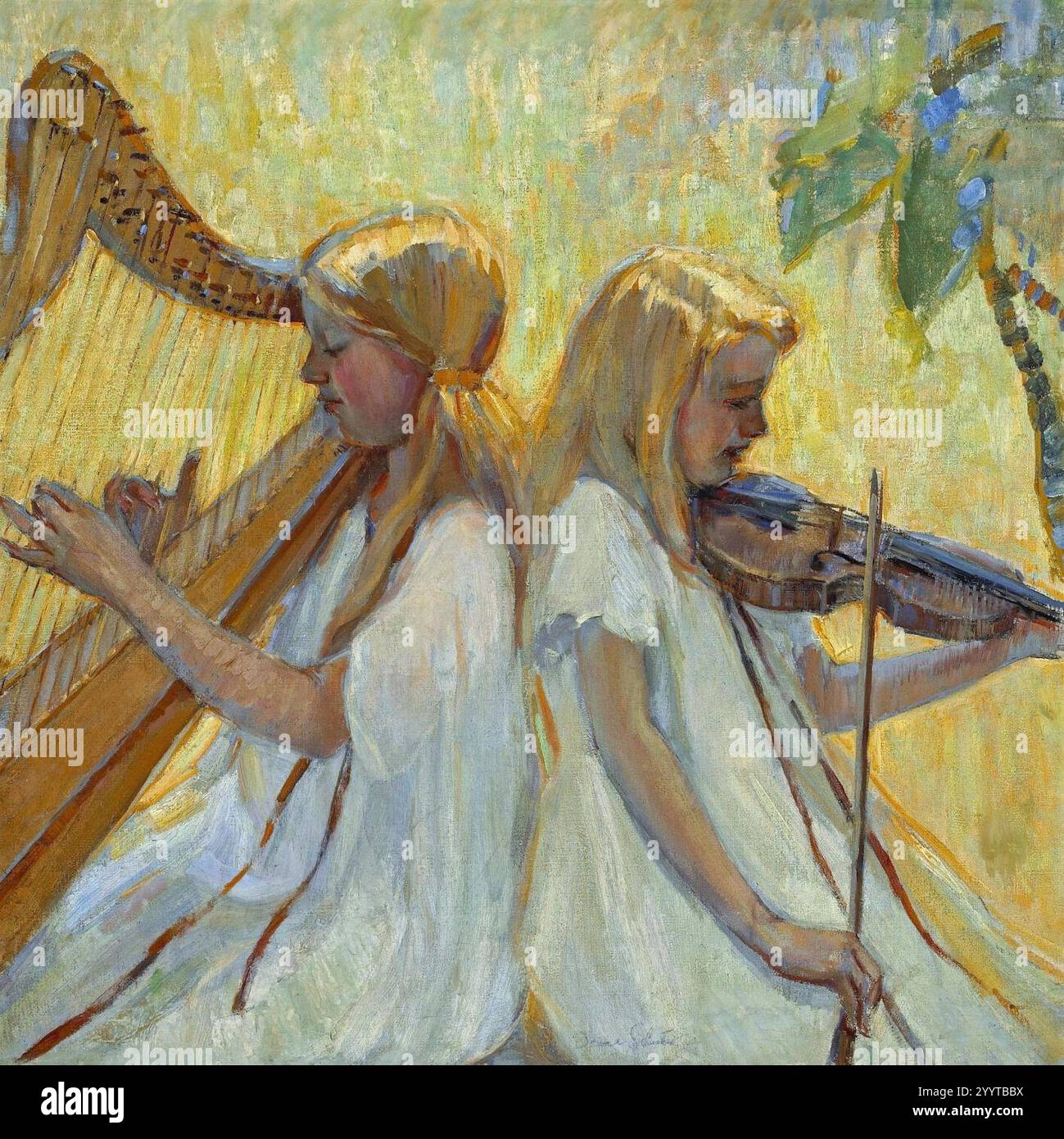 Donna Norine Schuster The Concert Stock Photo - Alamy