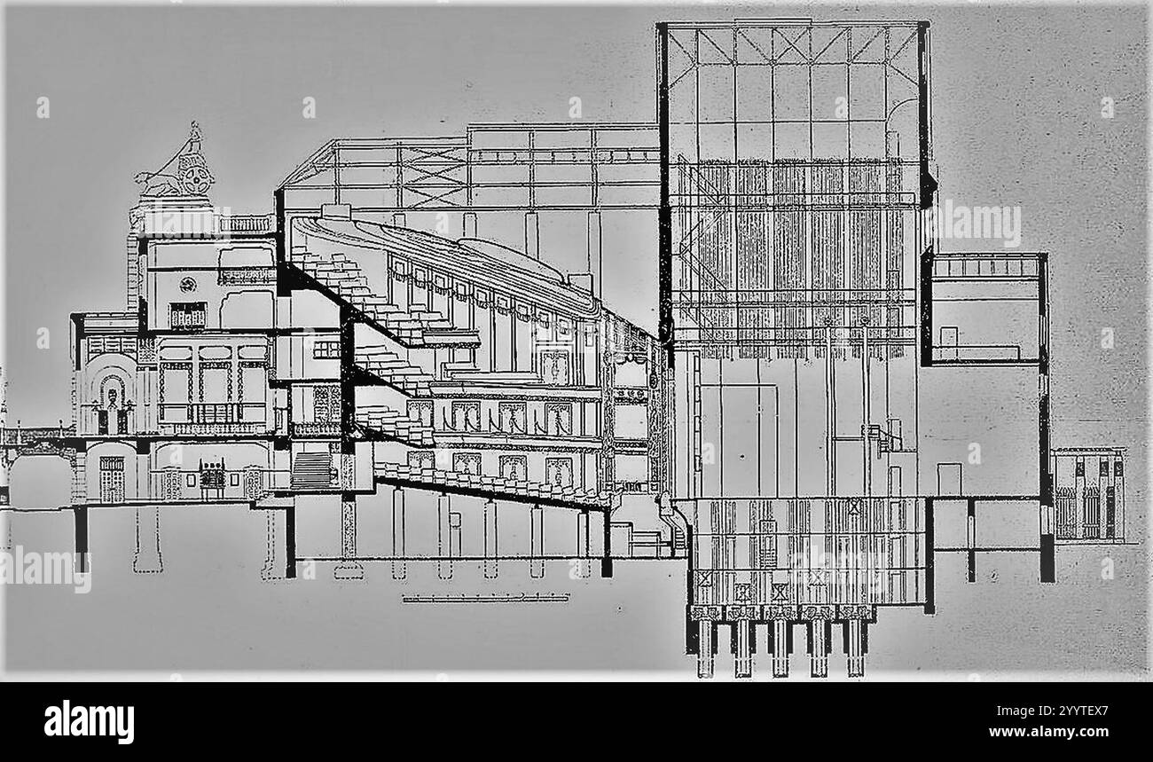 1904 querschnitt hi-res stock photography and images - Alamy