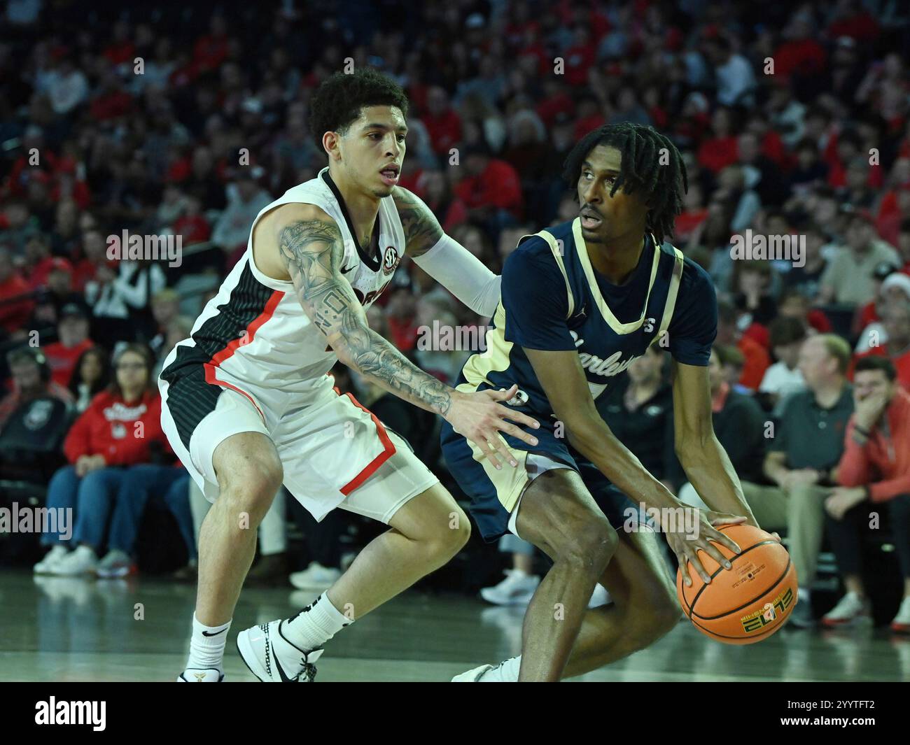 ATHENS, GA - DECEMBER 22: Charleston Southern Buccaneers guard Daylen ...