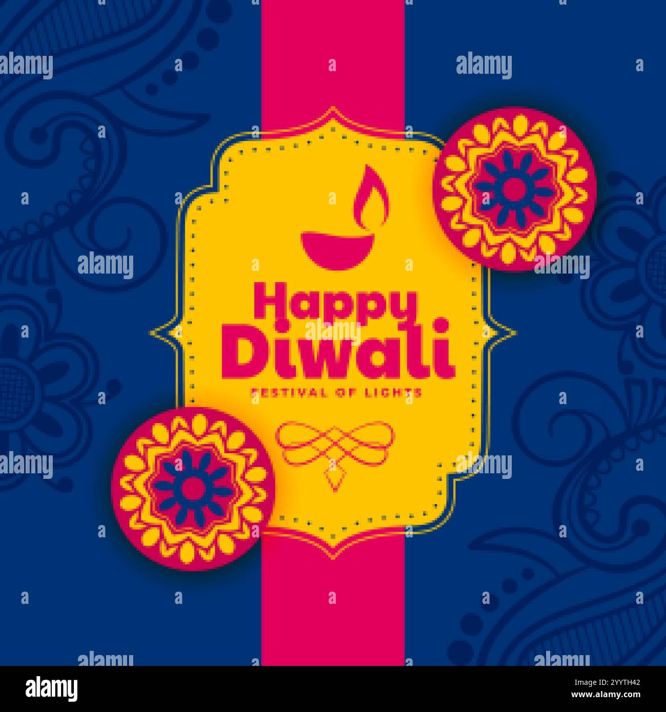 Happy diwali background nice Stock Vector Images - Alamy