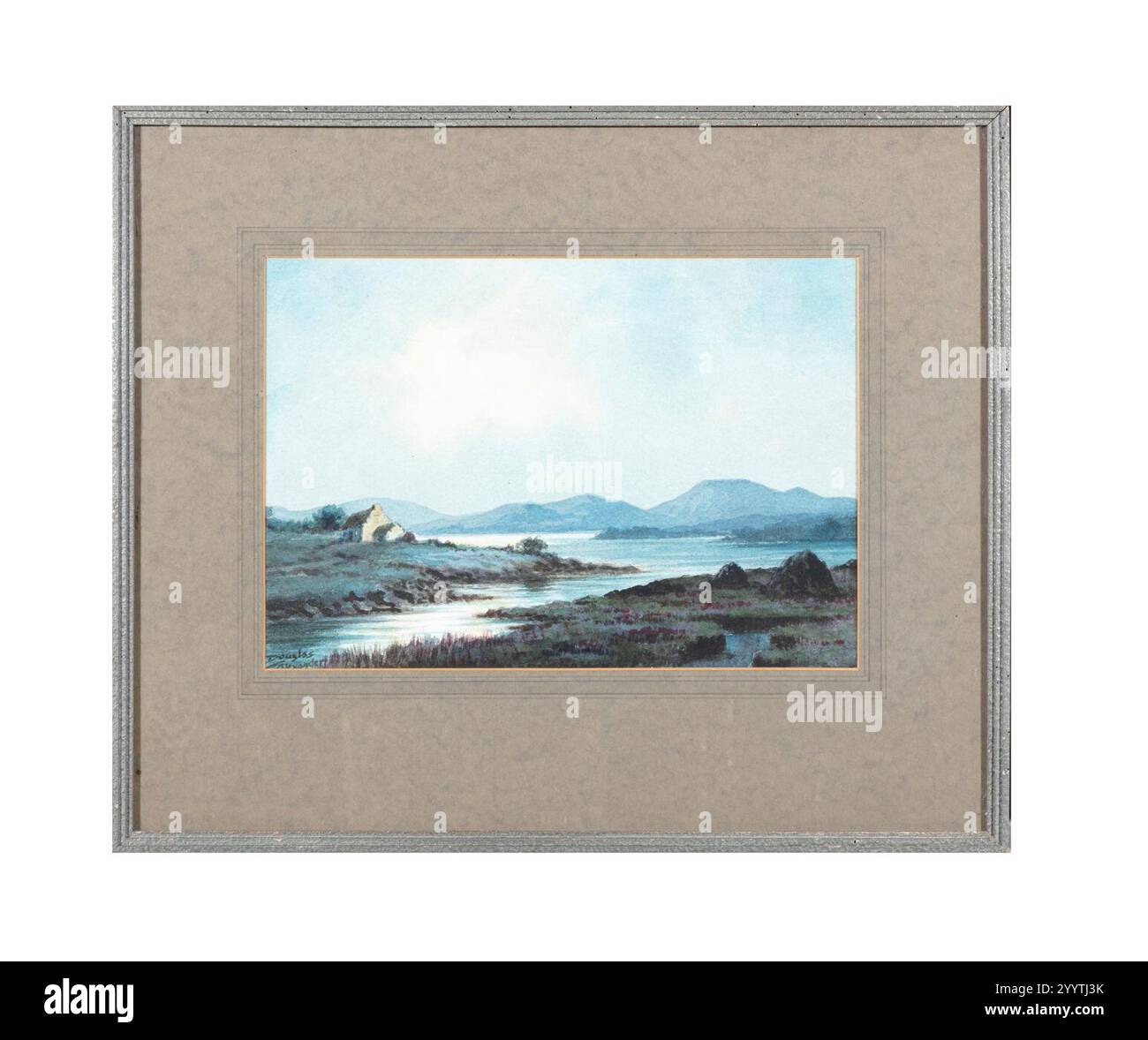 Signed landscape Cut Out Stock Images & Pictures - Alamy