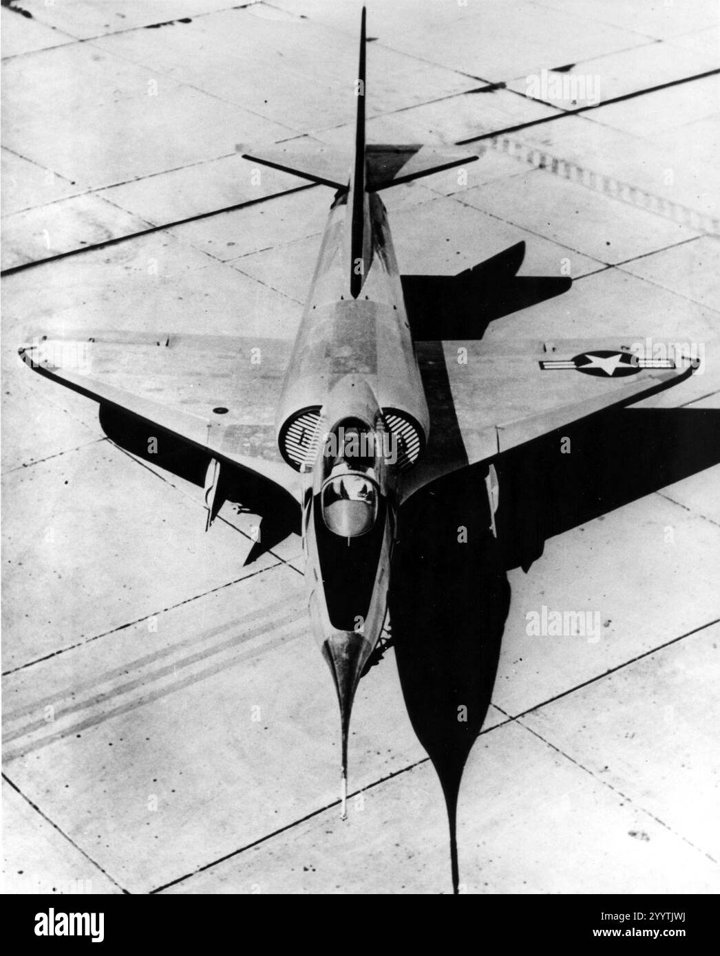 Douglas XA4D-1 Skyhawk prototype (BuNo 137812) on 18 June 1954 (L01-02. ...