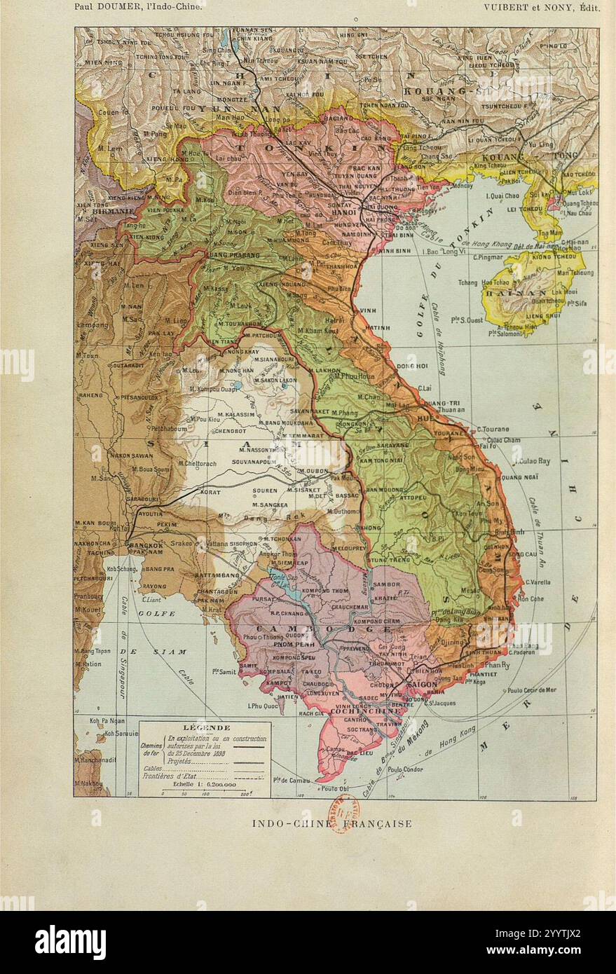 Siam map hi-res stock photography and images - Alamy