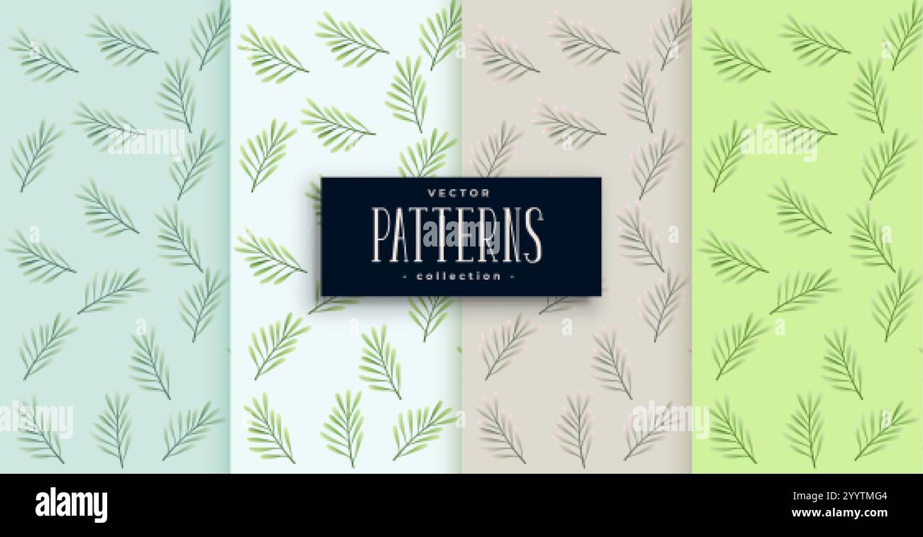 Leaf four leaves line Stock Vector Images - Alamy
