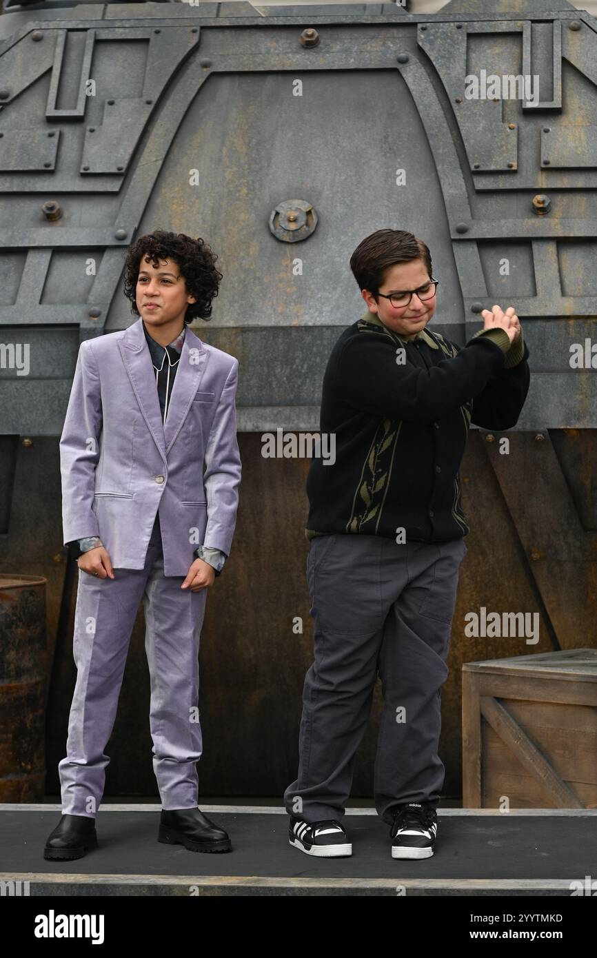 Cast of Skeleton Crew Star Wars for Disney+ attend photo call at ...
