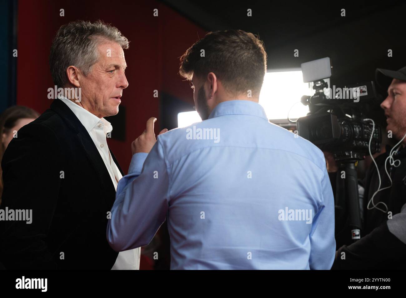 British actor Hugh Grant attends the photocall for the premiere of the ...