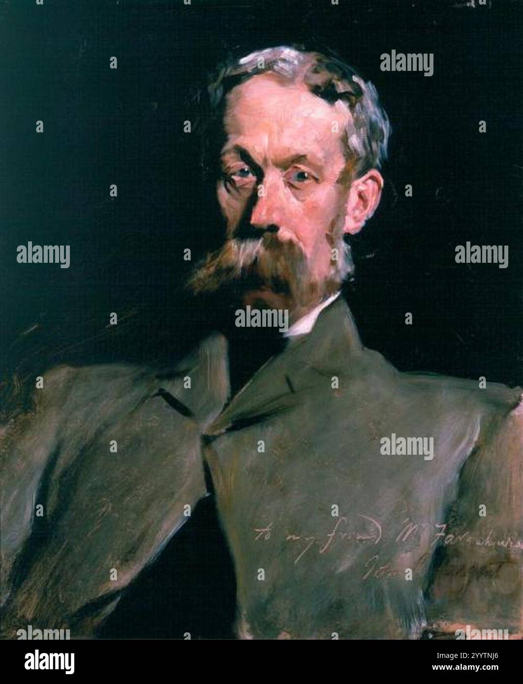 Dr Robert Farquharson of Finzean by John Singer Sargent - John Singer ...