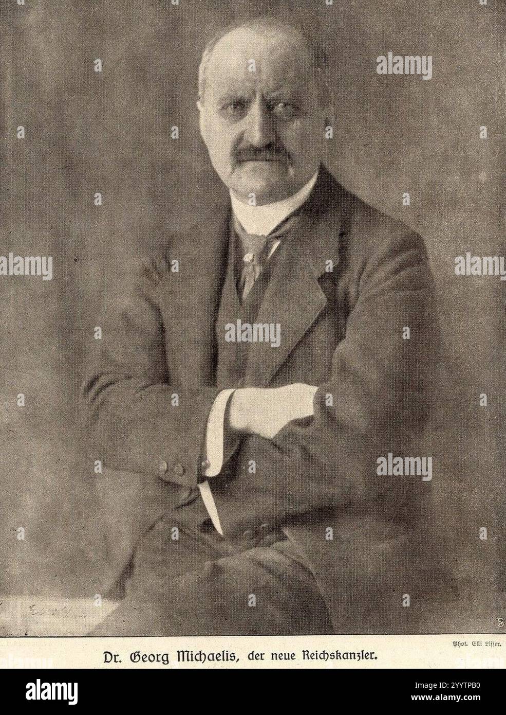 Dr. Georg Michaelis, der neue Reichskanzler, 1917 Stock Photo - Alamy