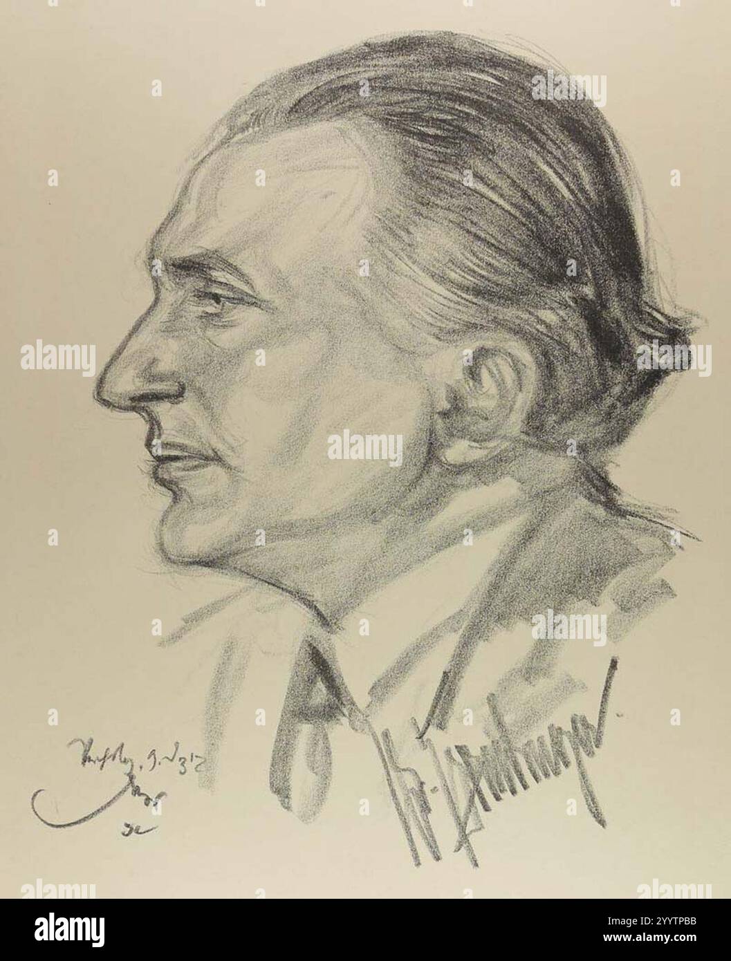 Dr. Hans Staudinger by Emil Stumpp, 1932 Stock Photo - Alamy