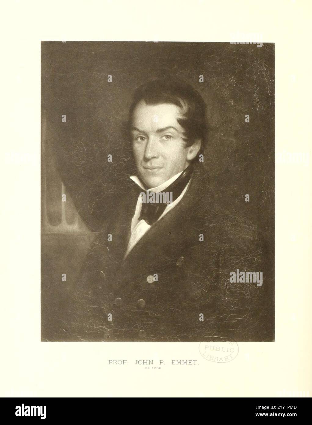 Dr. John Patten Emmet, from an oil painting by James Westhall Ford ...