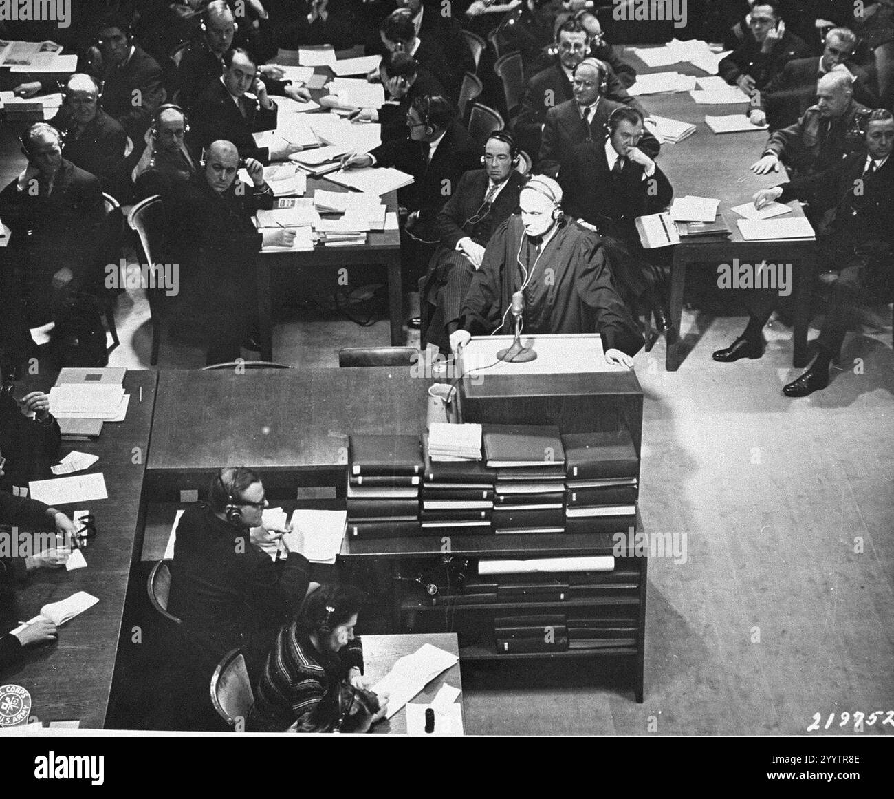 Dr. Otto Stahmer, defense attorney for Hermann Goering Stock Photo - Alamy